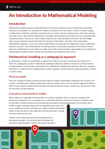 Draft support materials for the New Primary Mathematics Curriculum: 9. An introduction to ...